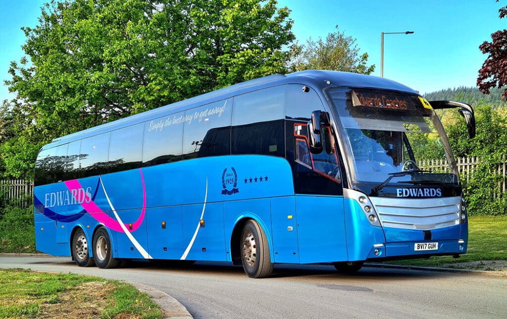 Luxury Private Coach Hire | Edwards Coaches